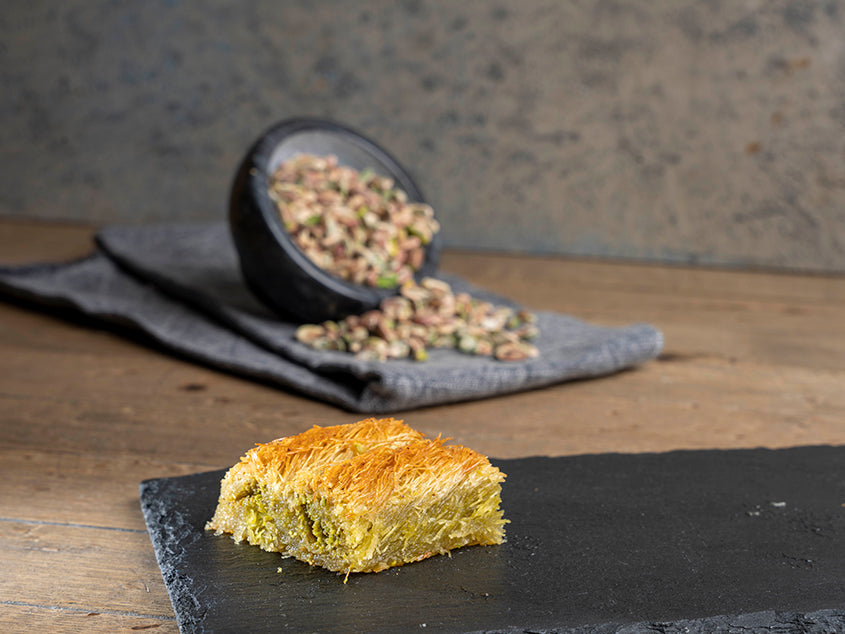 Ausgerollte Engelshaar(Kadayif) mit Pistazien | Online Baklava Kaufen
